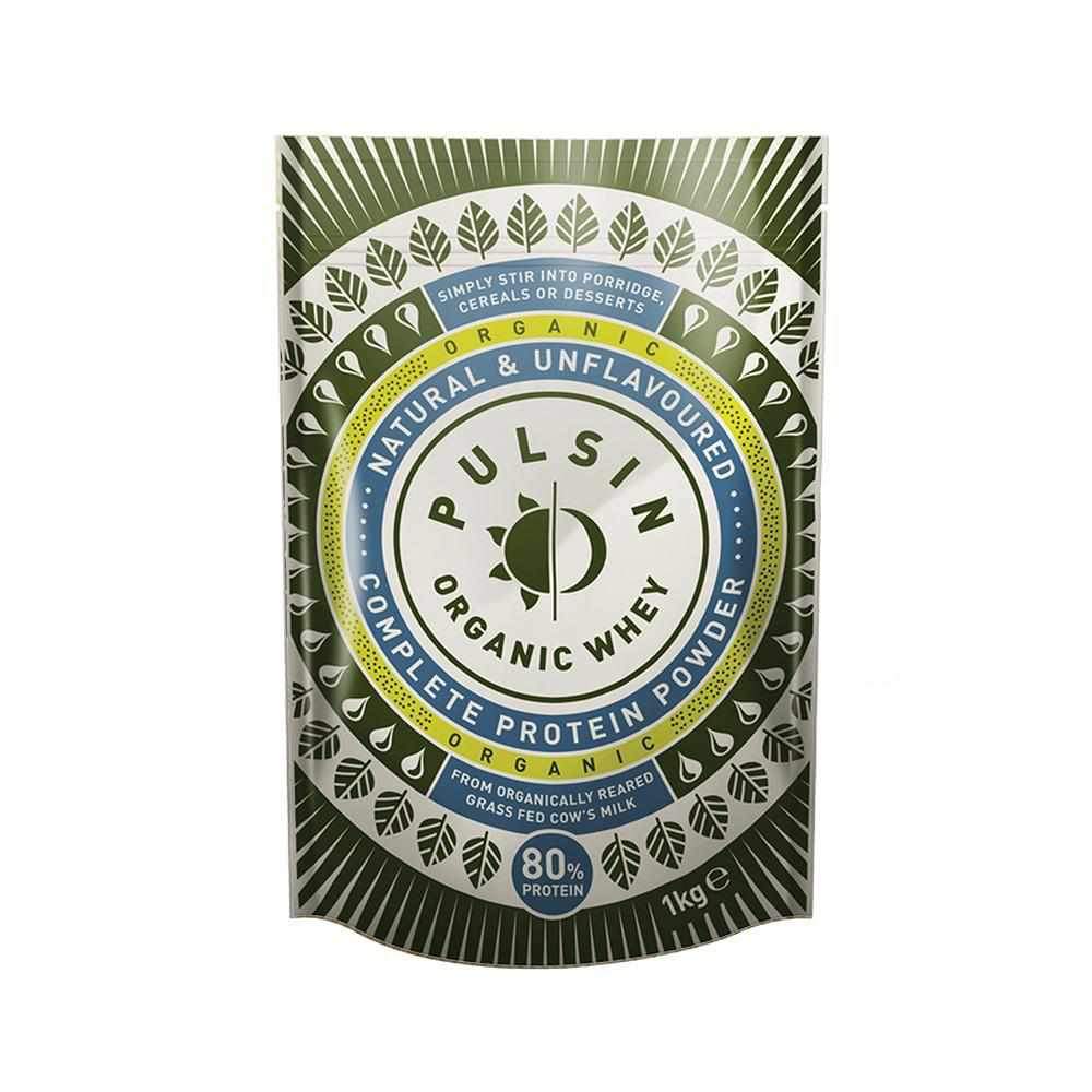 Buy Pulsin Organic Whey Protein 1kg Powder | Elite Supplements