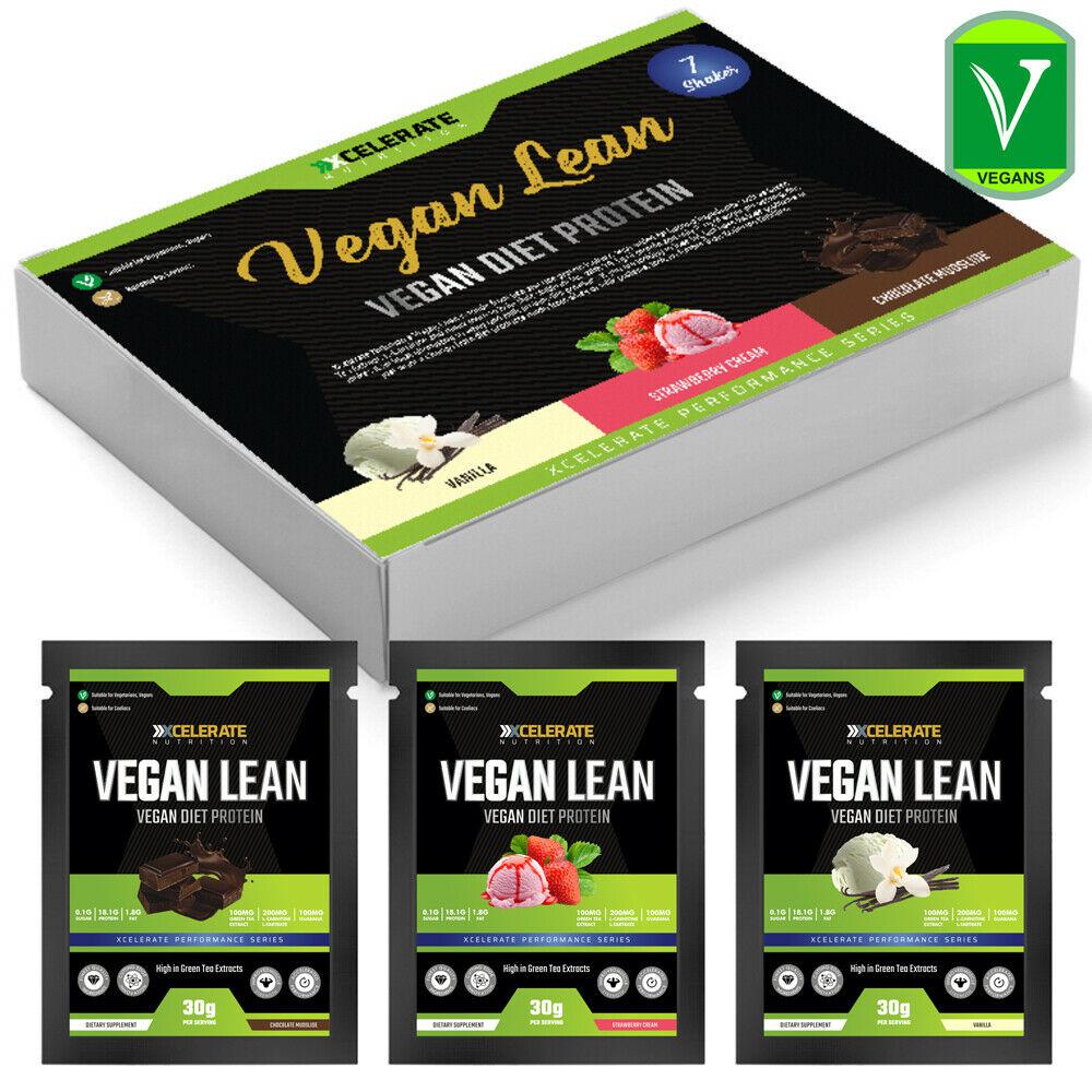 Buy XCelerate Nutrition Vegan Diet Protein Sachets Box | London