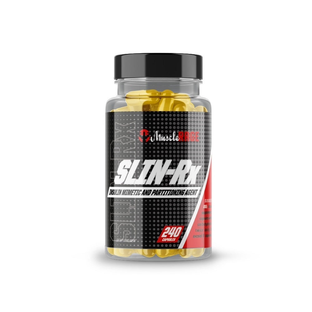 Buy Muscle Rage Slin-Rx 240 Capsules | Elite Supplements